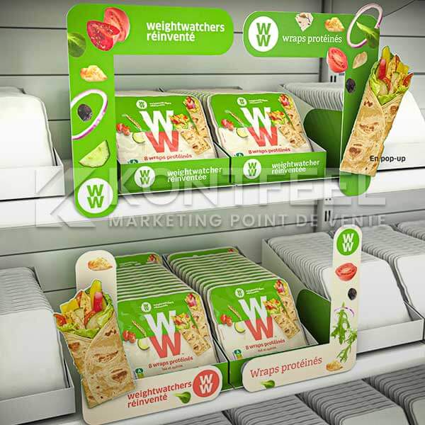 Fabrication de Plv sur mesure en carton et multi matériaux